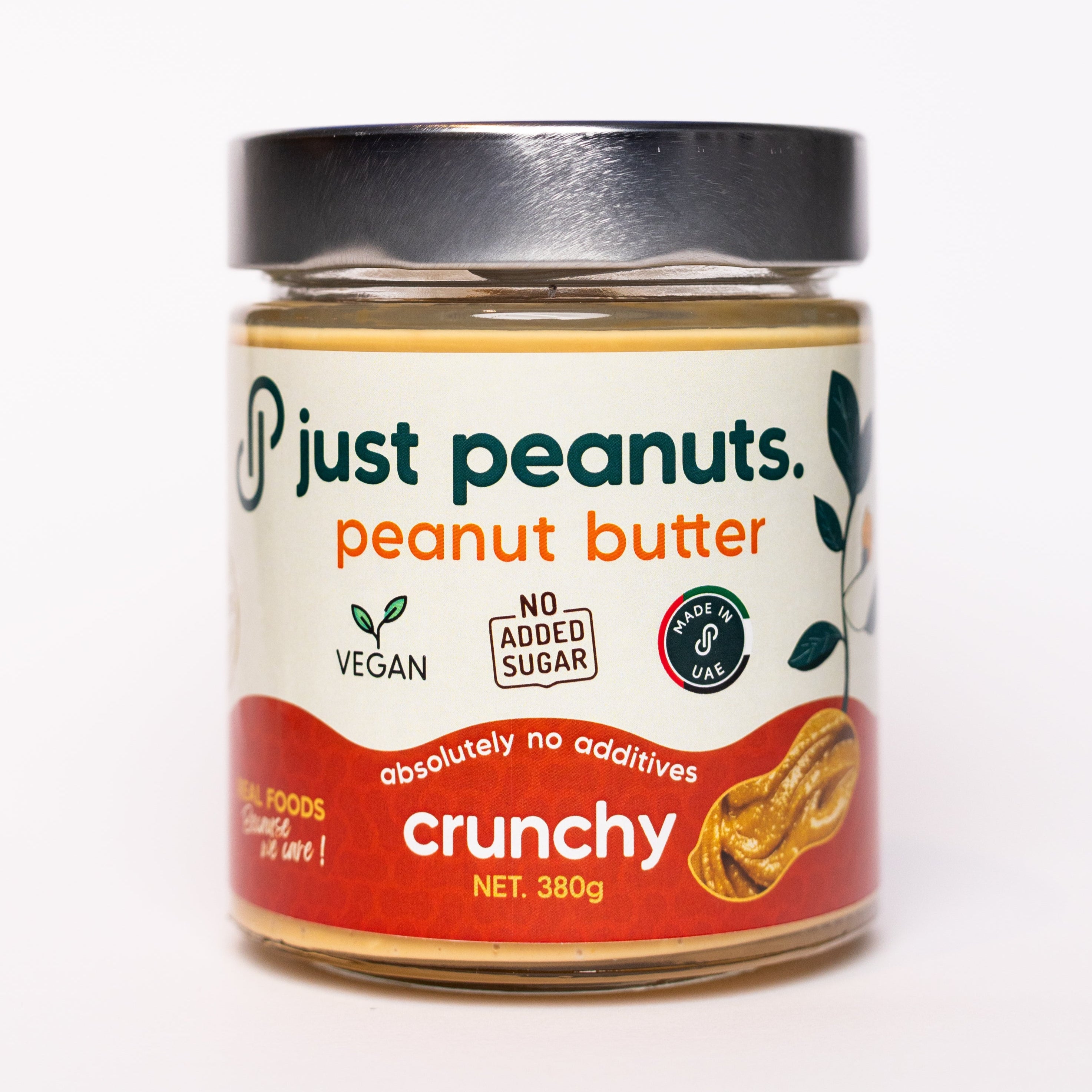 just peanuts - 100% natural peanut butter | made in the UAE – just peanuts.