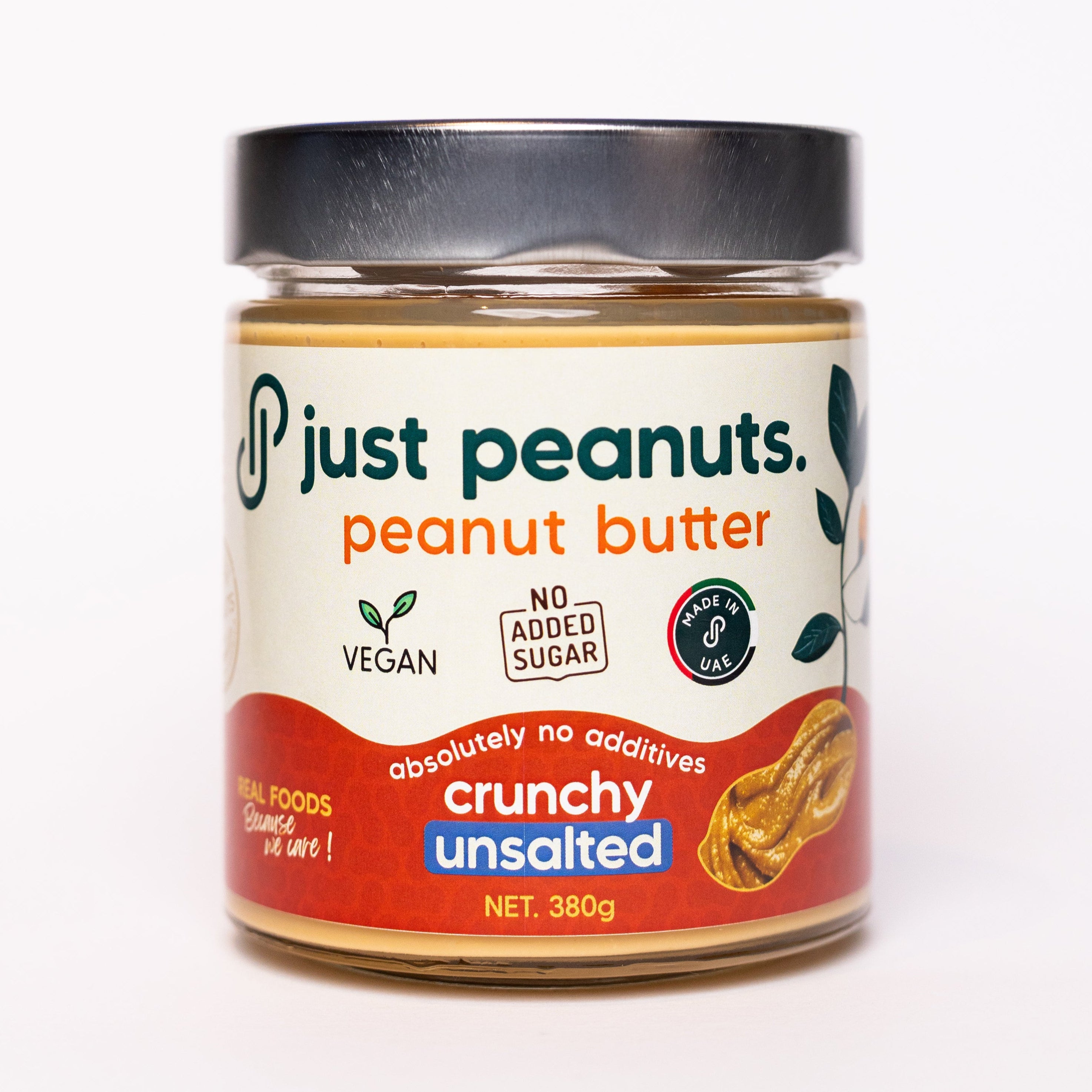just peanuts - 100% natural peanut butter | made in the UAE – just peanuts.